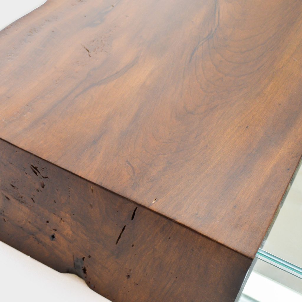 Canela Glass Box Coffee Table - 02 | Rotsen Furniture