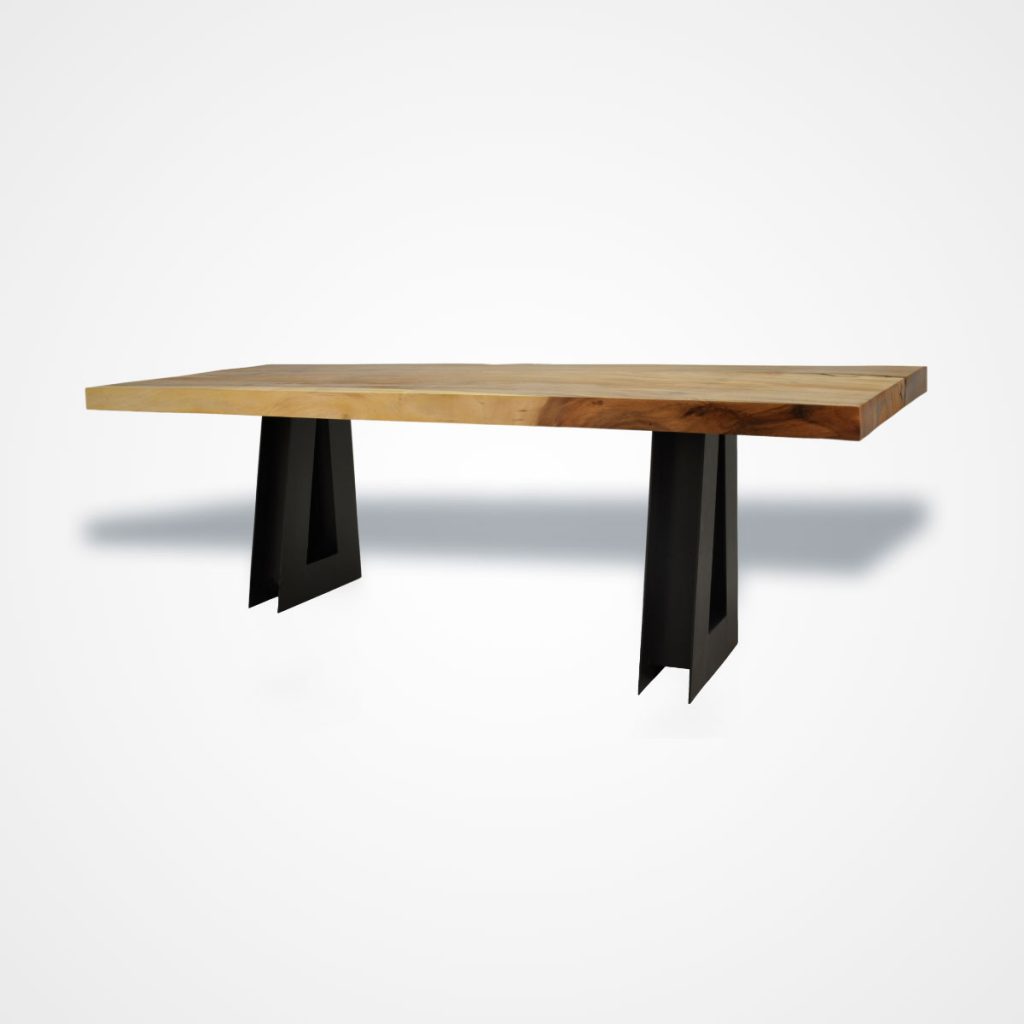 Single Tamburil Slab Desk | Rotsen Furniture