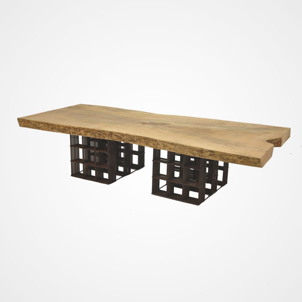 Tela Coffee Table - Mango - Double Base | Rotsen Furniture